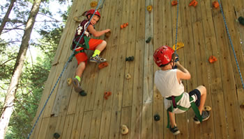 Challenge Course at the Best Boys Camp - Camp Skylemar